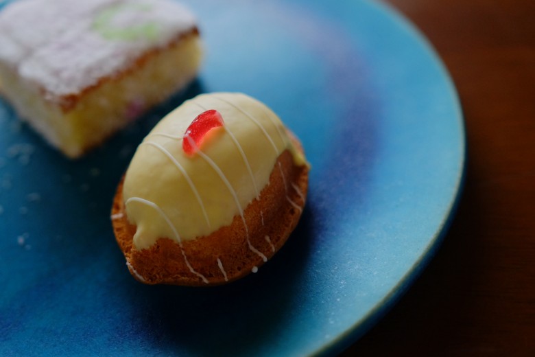 Lemon Cake with Coconut Mochi | Full of Okinawa